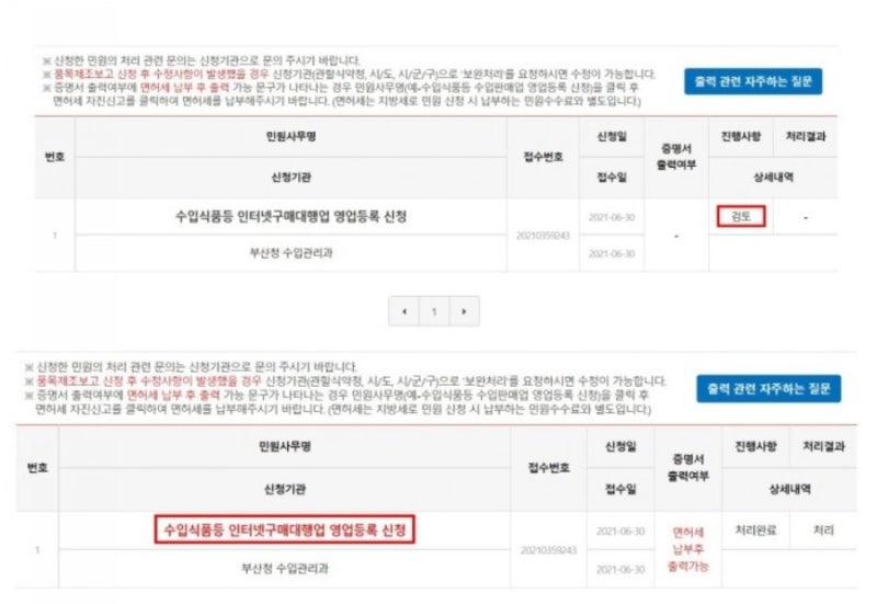 수입식품판매업 영업신고 방법 등록인허가 절차 총정리 네이버 블로그