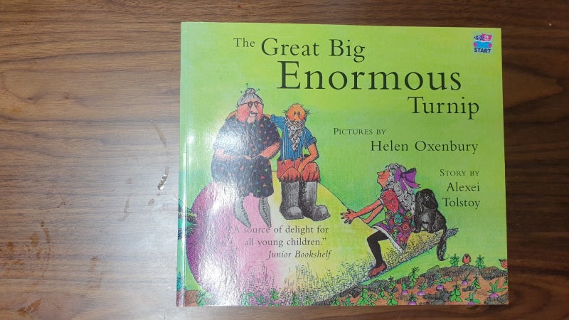 [아이와 영어 그림책] The great big Enormous Turnip by Helen Oxenbury : 네이버 블로그