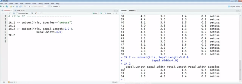 [R 기초통계] 매트릭스와 데이터 프레임의 개념과 명령어 / dim, nrow, ncol, tails, str, unique ...
