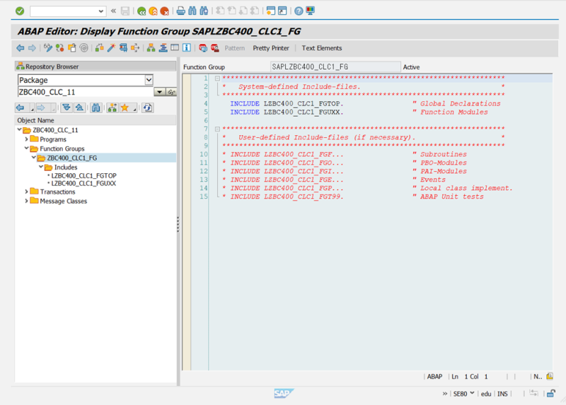 [ABAP] Function Module : 네이버 블로그