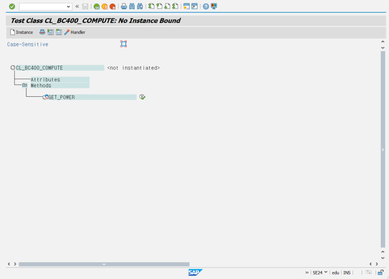 [ABAP] Global Class / Static Method / Instance Method : 네이버 블로그