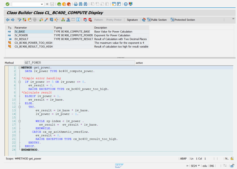 [ABAP] Global Class / Static Method / Instance Method : 네이버 블로그