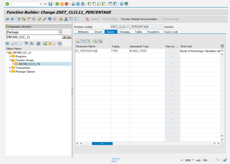 [ABAP] Function Module : 네이버 블로그