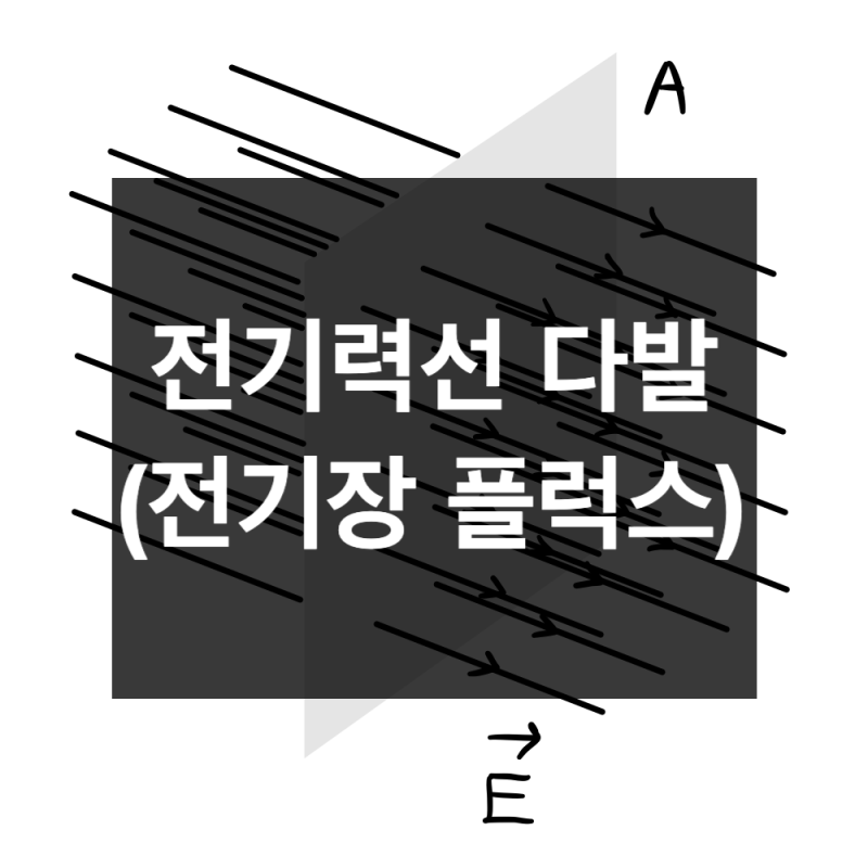 전기력선 다발, 전기장 플럭스 (Electric Flux) : 네이버 블로그