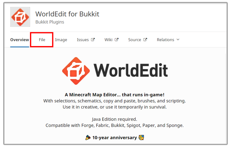 [ 플러그인 ] 마인크래프트 월드에딧 ( WorldEdit ) 플러그인 다운로드 및 사용 방법 : 네이버 블로그