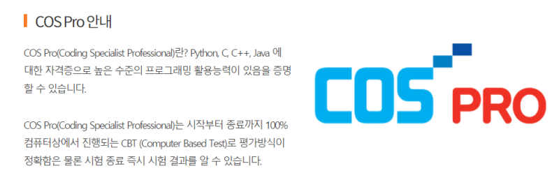 COS Pro 2급 파이썬 합격 후기(feat.6시간) : 네이버 블로그