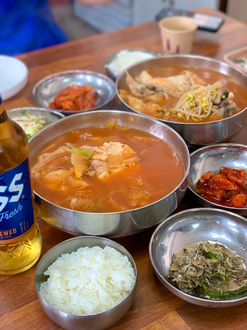 삼척 현지인 맛집 만남의식당 곰치국 술먹은 담날 가주세요 카페 얼 네이버 블로그