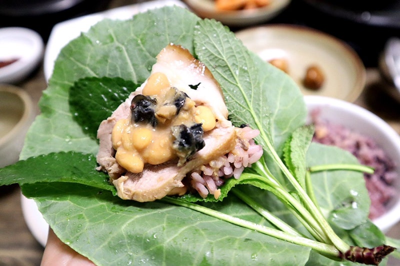 담양 맛집 보자기 곰보배추 우렁쌈밥 정식 맛있어요 네이버 블로그