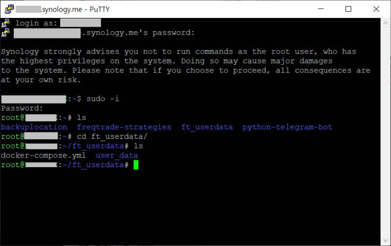 Synology NAS에 FreqTrade 설치 및 실행하기 (Feat. docker) : 네이버 블로그