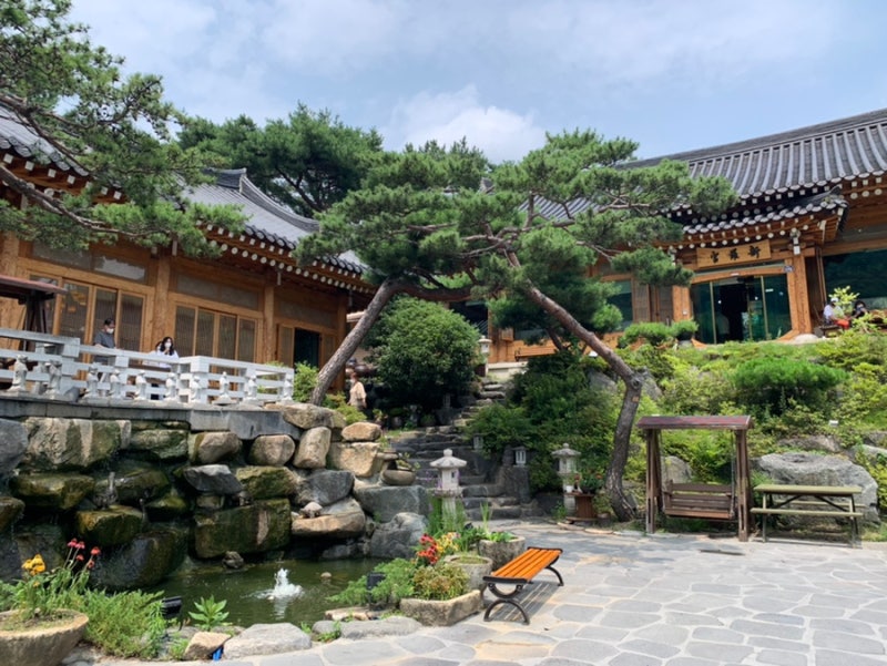 대구 팔공산 신라궁 한정식 가족 행사 한정식 코스 추천 네이버 블로그