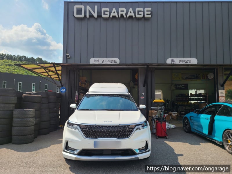 [온게러지]기아 올 뉴 카니발 KA4 + 네오테크 NF6P EX + 네오테크 리어 NF4P + HEL 브레이크 호스 + 단조 하우징 380MM 디스크 로터 + 카니발 ...