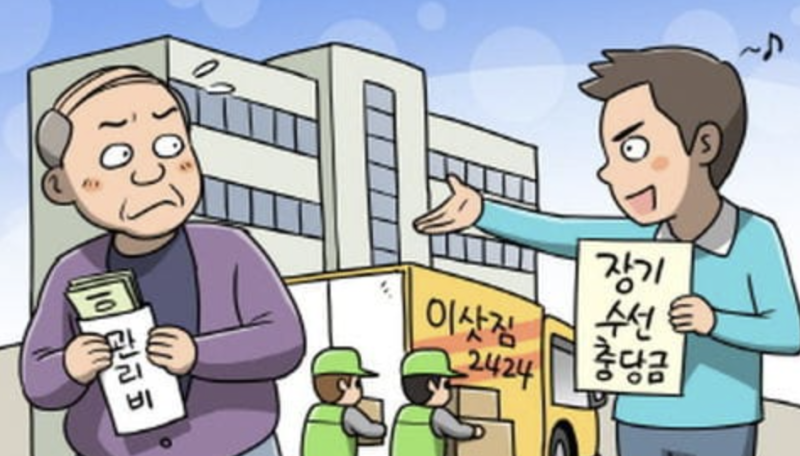 세입자 장기수선충당금 환급 의무는 누구에게아파트 오피스텔 네이버 블로그