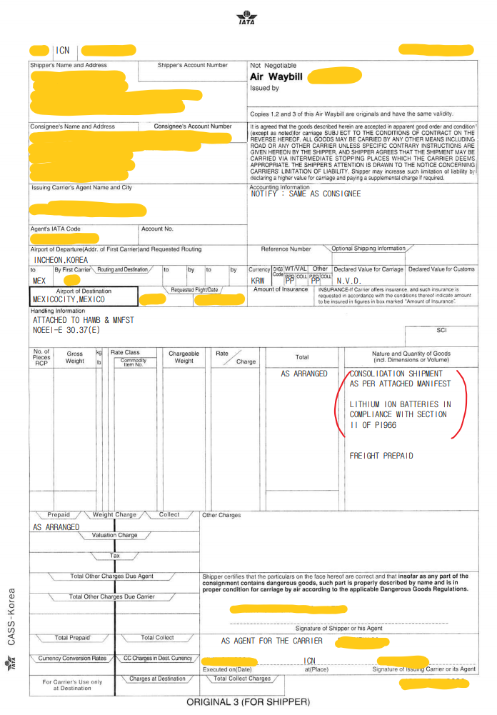 포워딩 실무 - 포워더 입장 항공 수출절차/메뉴얼 : 네이버 블로그