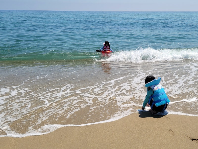 고성 명파오토캠핑장 및 명파해수욕장 1박2일 한적하고 깨끗해서 아이들과 함께 하기 좋은곳 네이버 블로그