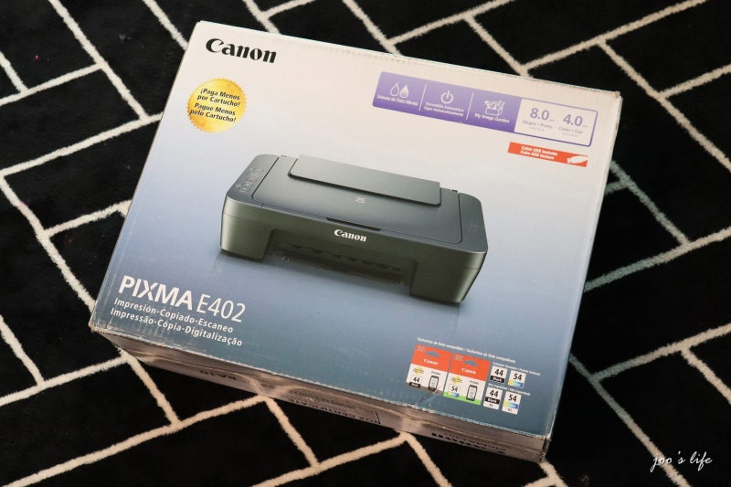 캐논 무한잉크 복합기 내돈내산♥ Canon pixma E402 홈스쿨링용으로 딱! : 네이버 블로그