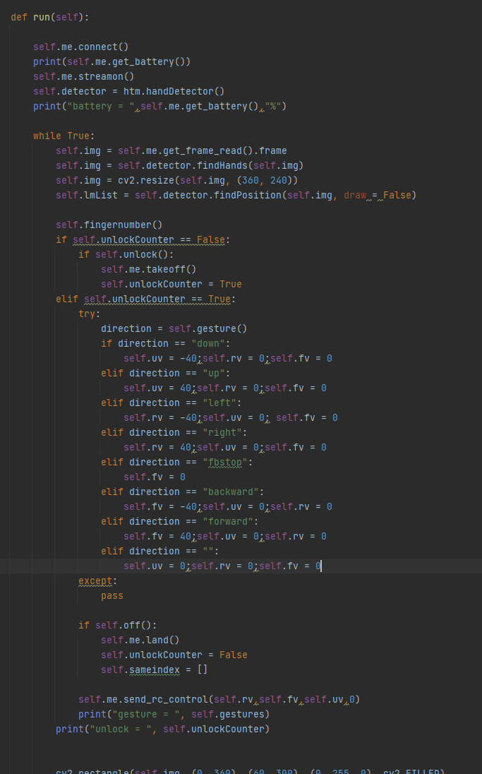 [Python] 드론(DJI TELLO)을 손 모양 인식으로 제어하기 : 네이버 블로그