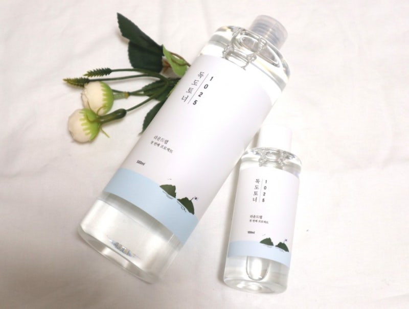 라운드랩 독도 토너 500ml 대용량으로 닦토 올리브영 토너 추천 네이버 블로그