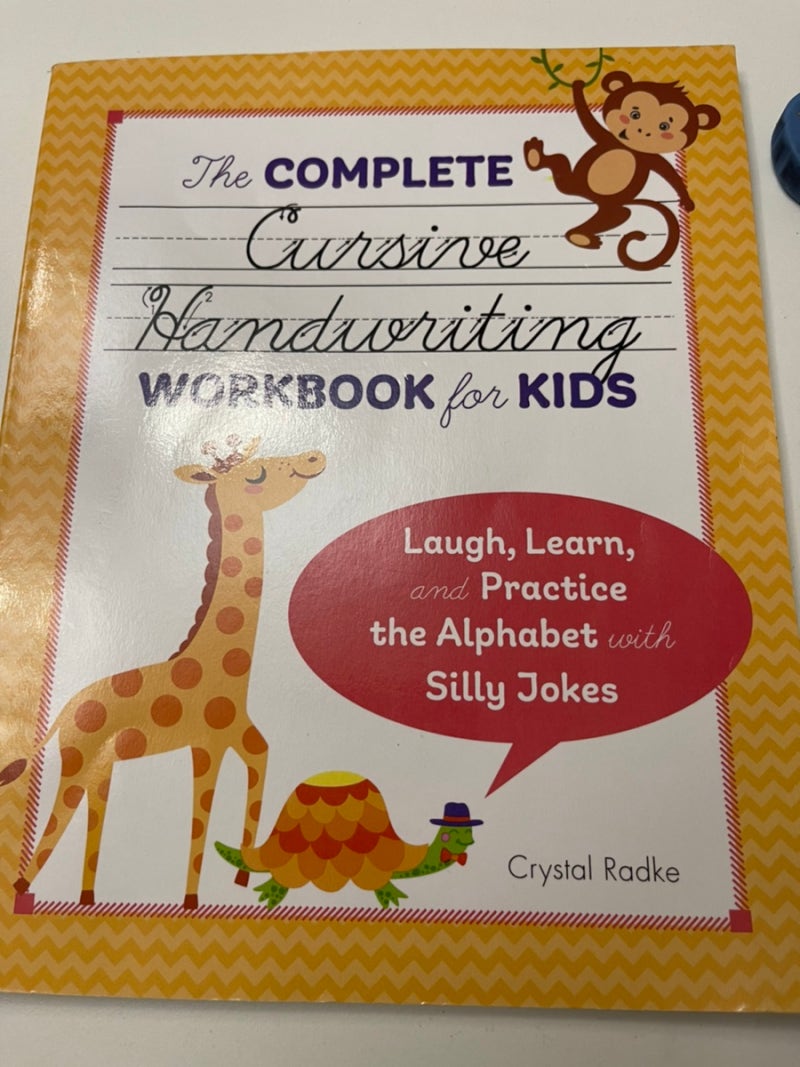 어린이 필기체 연습 워크북 추천(Cursive Handwriting Workbook for Kids) : 네이버 블로그