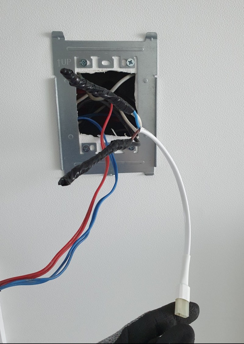 2선식 아날로그 비디오폰&초인종 셀프 설치하기; 코콤 KVP-70C : 네이버 블로그