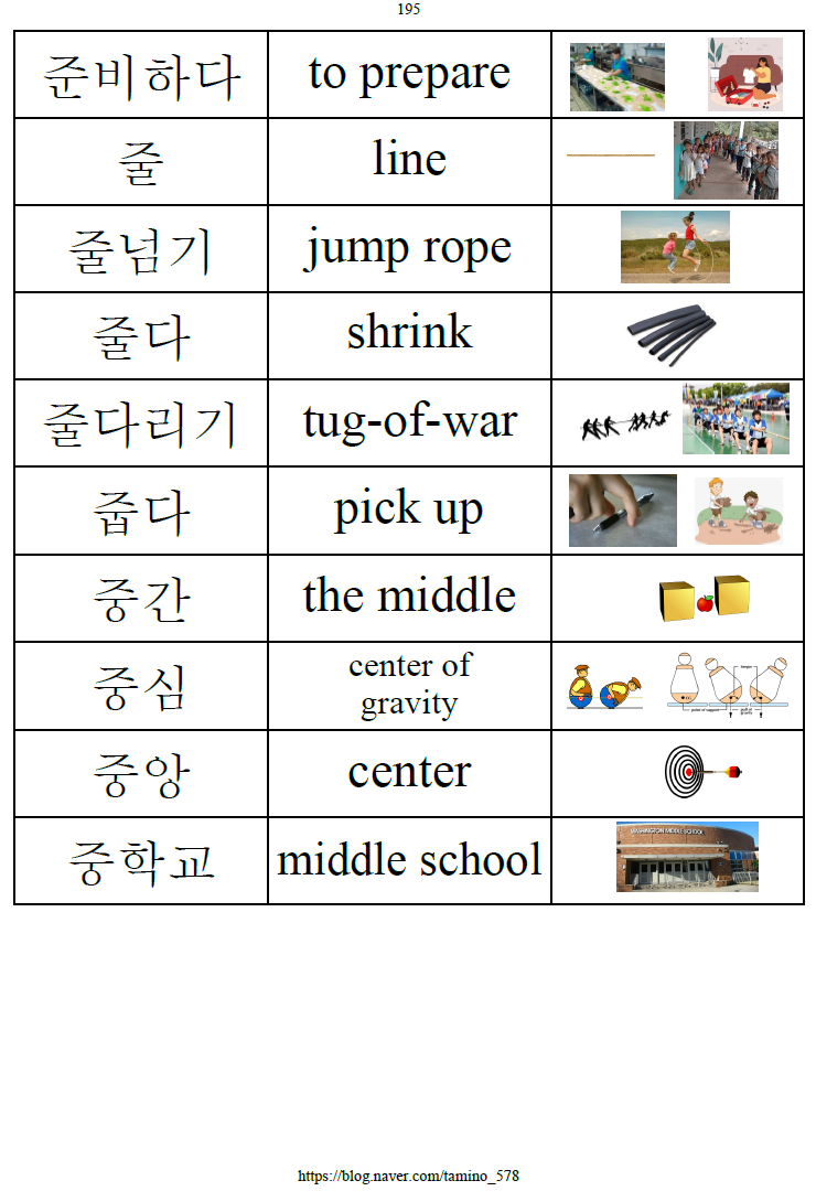 [한글 기초 사전] '주'로 시작하는 단어 모음 (Words collection of starting with '주 ...