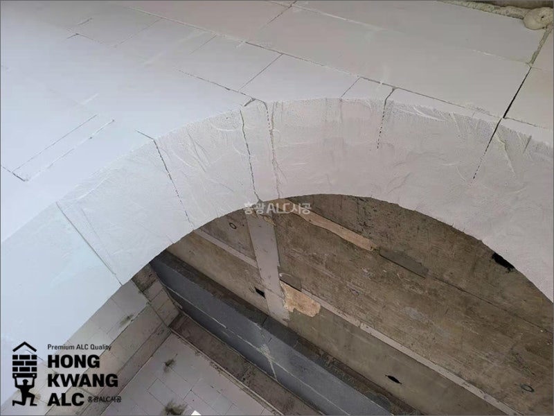 제주도 애월읍 ALC주택 시공 : 시공사 - 바운하우징 건축 / ALC시공 - 홍광alc / RC조에 alc 블록 벽체 조적 ...