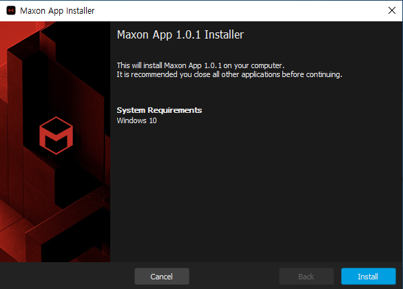 Maxon APP 설치하기(Maxon 제품 설치관리 앱) : 네이버 블로그