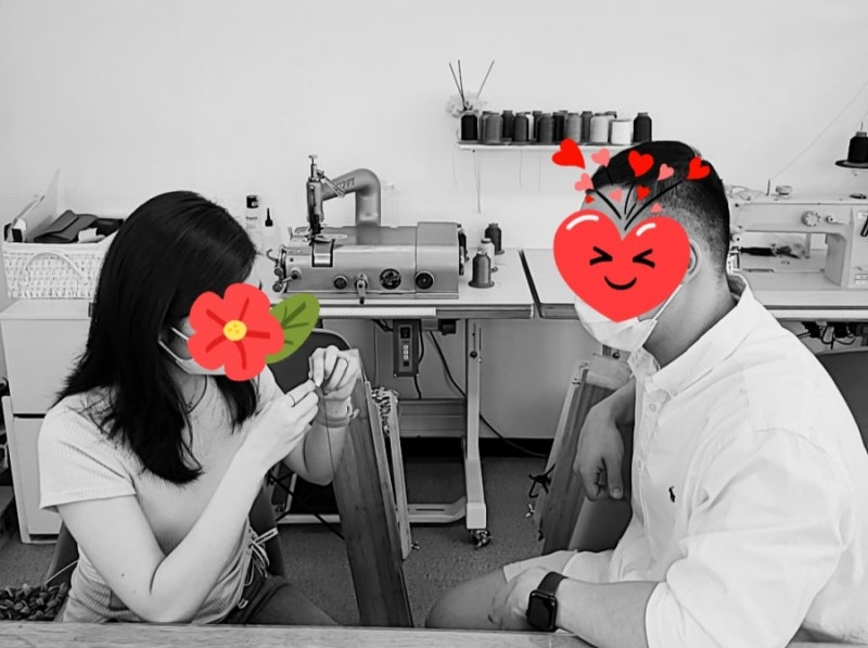 여주 가죽 공방 포르테벨로 카일리의 작업실 이색체험 가죽 공예 커플 데이트 네이버 블로그
