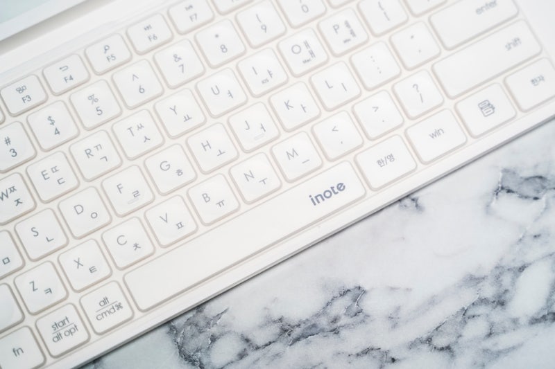 무선 블루투스키보드, 멀티페어링 되는 아이노트 K608RB : 네이버 블로그