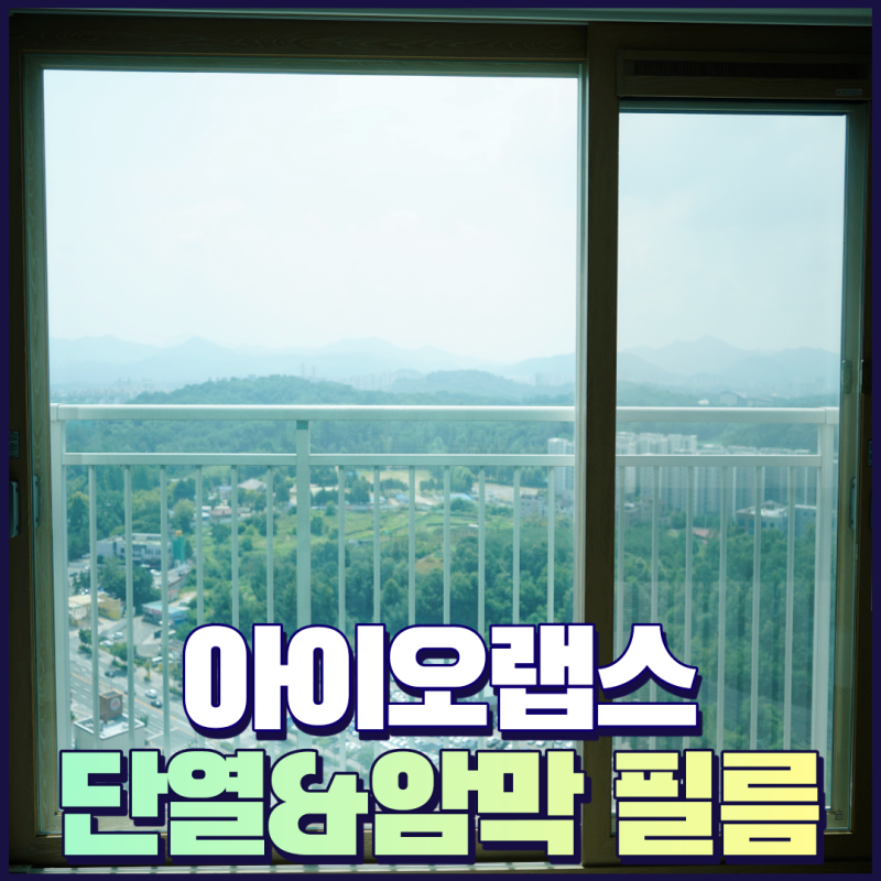 아파트 단열필름 아이오랩스 창문필름 셀프시공 네이버 블로그