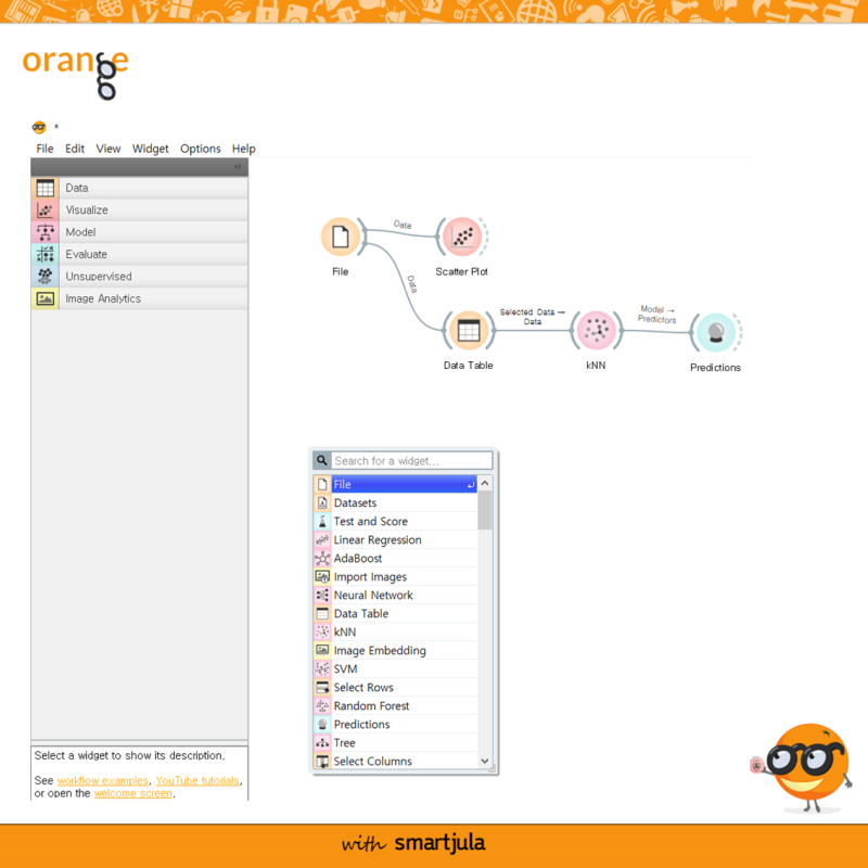 Orange3으로 배우는 인공지능 데이터분석-1.Orange3준비하기#전주코딩 #데이터분석 #머신러닝 #오랜지3 #데이터마이닝 ...