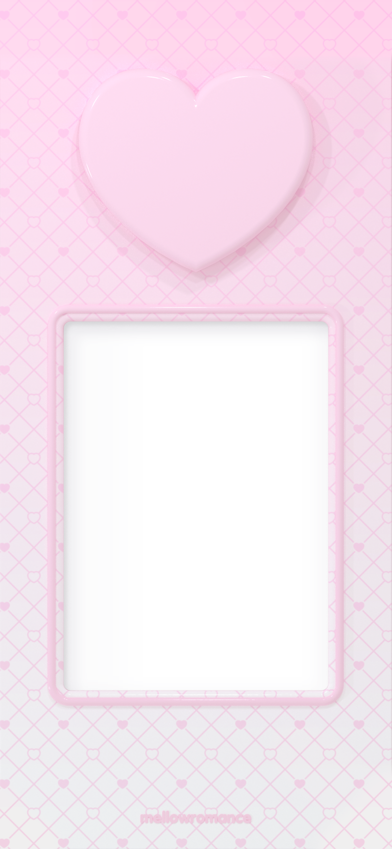 Lockscreen Wallpaper Giveaway ; pastel heart frame ( + white / gradient ...