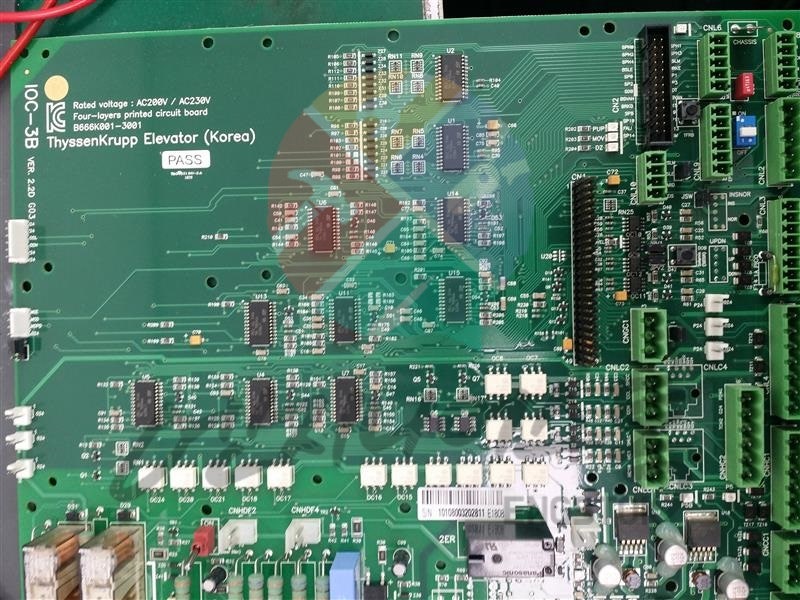 PCB / 티센크루프 IOC기판수리 / 티센승강기 PCB기판 IOC-3B수리 / 엘리베이터pcb수리 / 승강기기판수리 / pcb ...