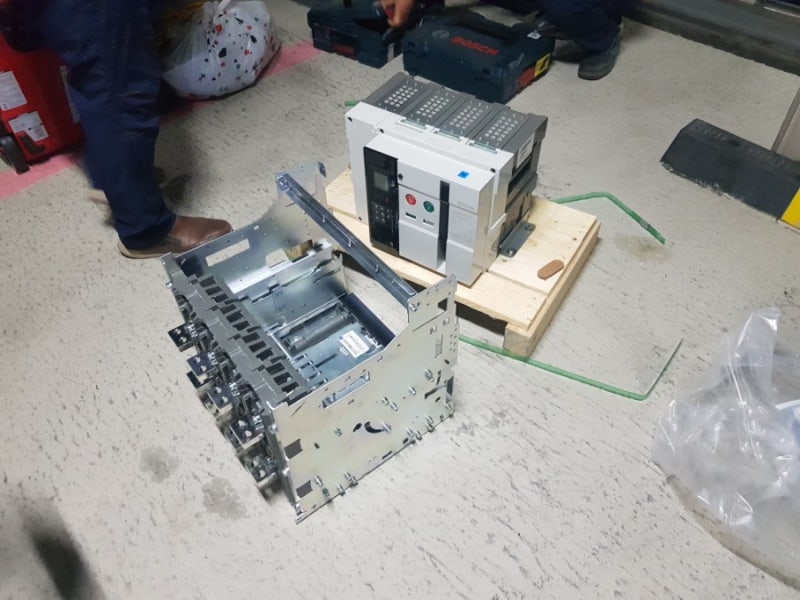 JYS#ACB심야정전교체작업기중차단기교체작업안전제일 : 네이버 블로그