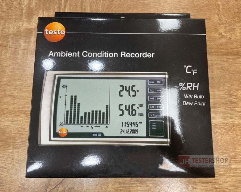 Testo 623 실내공기 관리용 온습도계 / 탁상용 온도계 습도계 최대 90일 온도기록저장 : 네이버 블로그