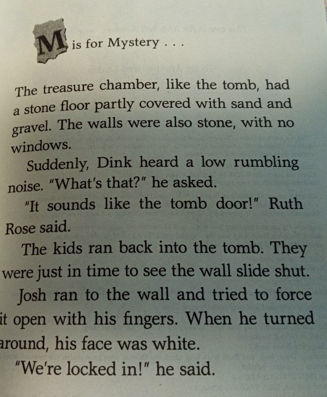 a to z Mysteries #13. the Missing Mummy : 네이버 블로그