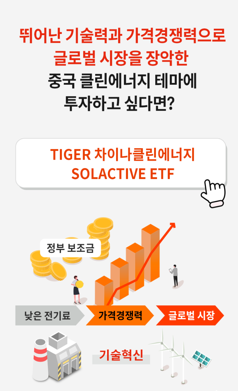 [카드뉴스] TIGER 차이나클린에너지 SOLACTIVE ETF : 네이버 블로그
