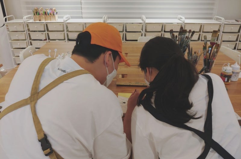 평택성인취미미술 커플팝아트원데이클래스미술원데이클래스평택취미미술 네이버 블로그