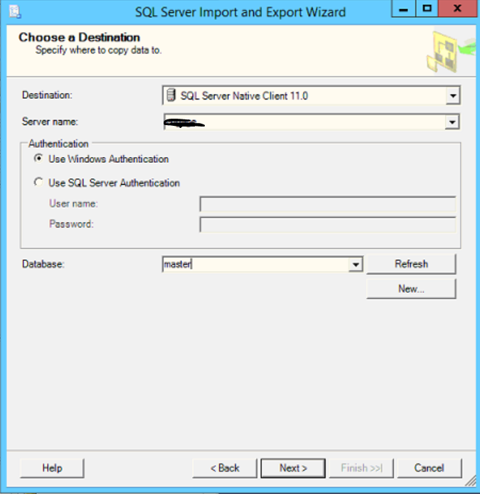 [MSSQL] db import / export : 네이버 블로그