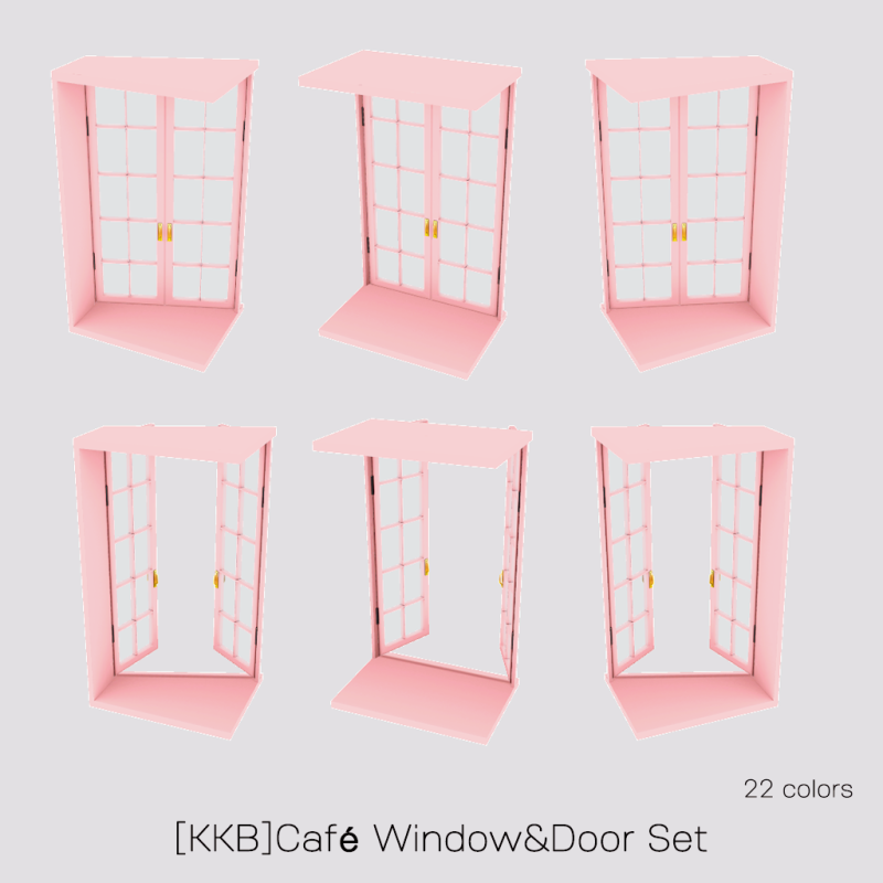 [KKB]Café Window&Door Set : 네이버 블로그