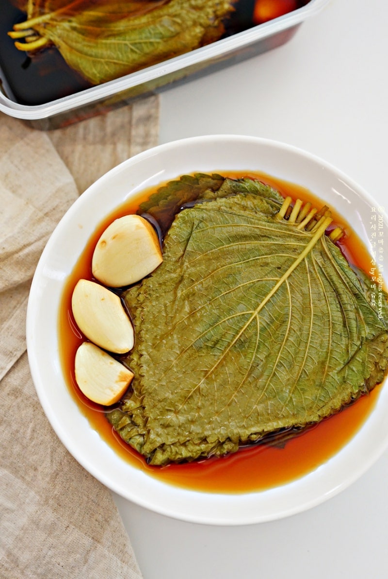 간장 깻잎장아찌 만드는 법 고기 확 생각나는 깻잎 요리 간단한 밑반찬 만들기 네이버 블로그