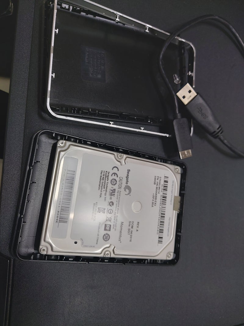 디스크 알 수 없음 초기화 안 됨 삼성 외장하드 해결 : 네이버 블로그