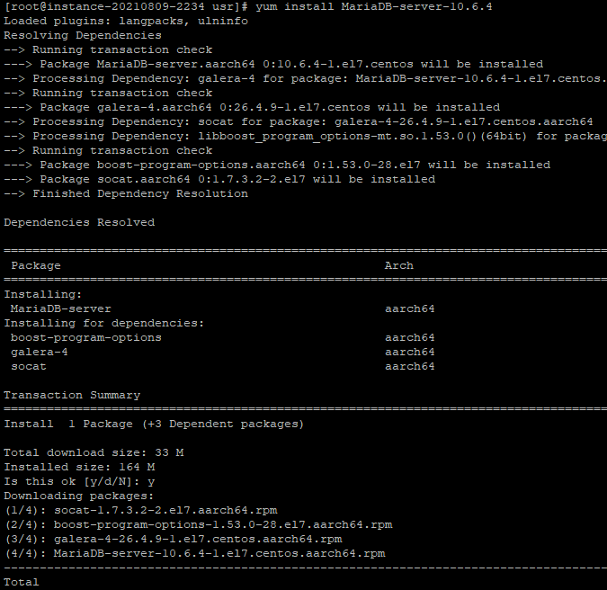 CentOS / Oracle Linux에 MariaDB 10.x 버전 설치 방법 (MariaDB 10.6 Installation ...