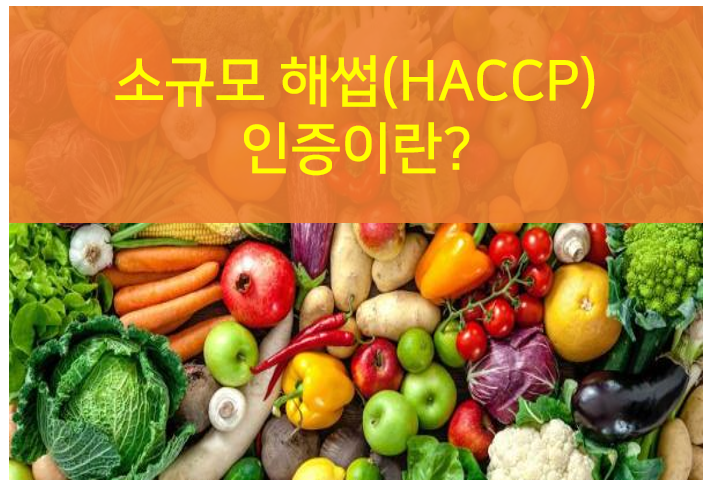 해썹 Haccp 소규모 해썹 인증 절차와 과정 준비서류 Haccp 해썹 인증하기 네이버 블로그