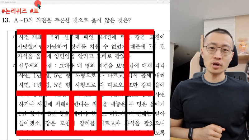 Leet리트 기출문제 해설 2009학년도 추리논증 13번 네이버 블로그