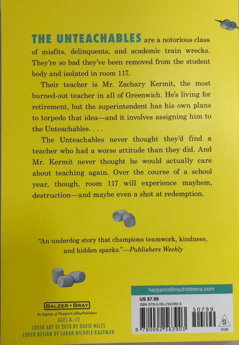 The unteachables by Gordon Korman : 네이버 블로그