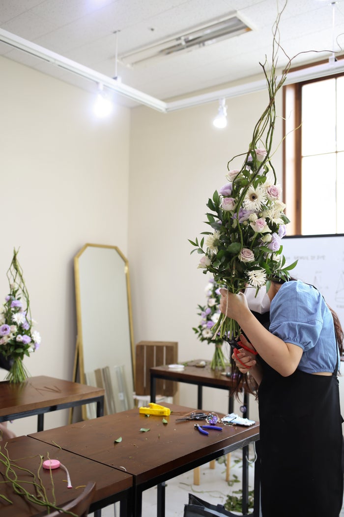 2021년도 제4회 화훼장식기능사 대비반 개강모집 안내 서양꽃꽂이 네이버 블로그