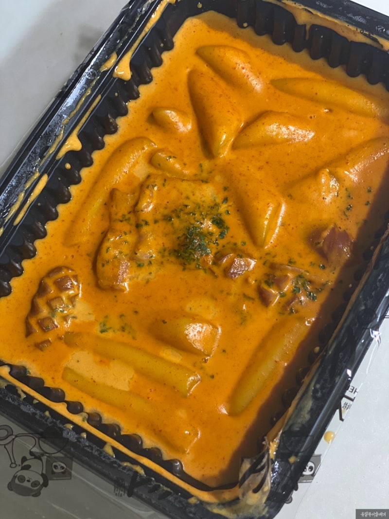 배떡 로제떡볶이 맵기 매콤한맛 매운맛 가격 및 솔직 후기 네이버 블로그