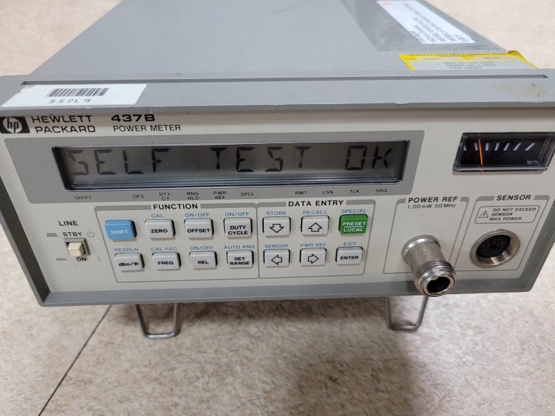 HP 437B 싱글채널 파워미터 : 네이버 블로그