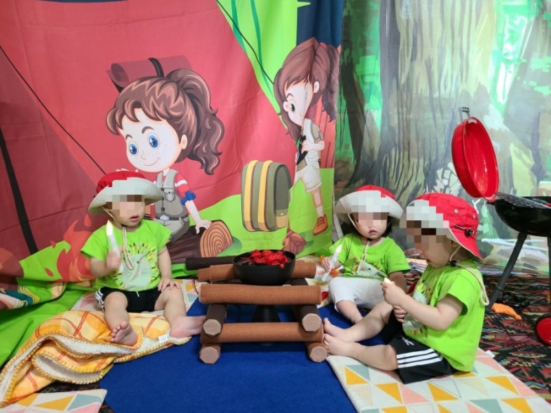 칠곡3지구 구암동 그린빌3단지 관리동 그린빌어린이집오감퍼포먼스 감성캠핑삼행시 이벤트도 고고씽~ 네이버 블로그