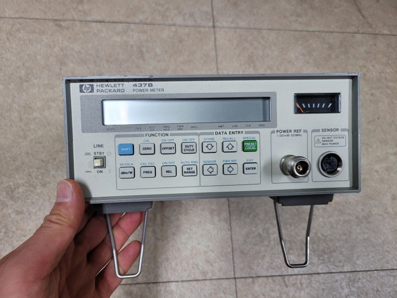 HP 437B 싱글채널 파워미터 : 네이버 블로그